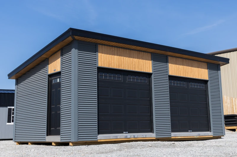 Premium Golf Cart Shed | The Trenton by NuHaus Outdoors